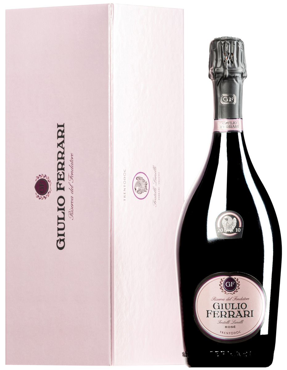 "Riserva del Fondatore Giulio Ferrari" Metodo Classico Rosé Trento DOC ...