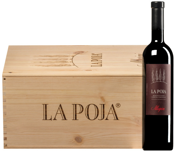 "La Poja" Corvina Veronese IGT 2018 6 Flaschen in Original-Holzkiste ...
