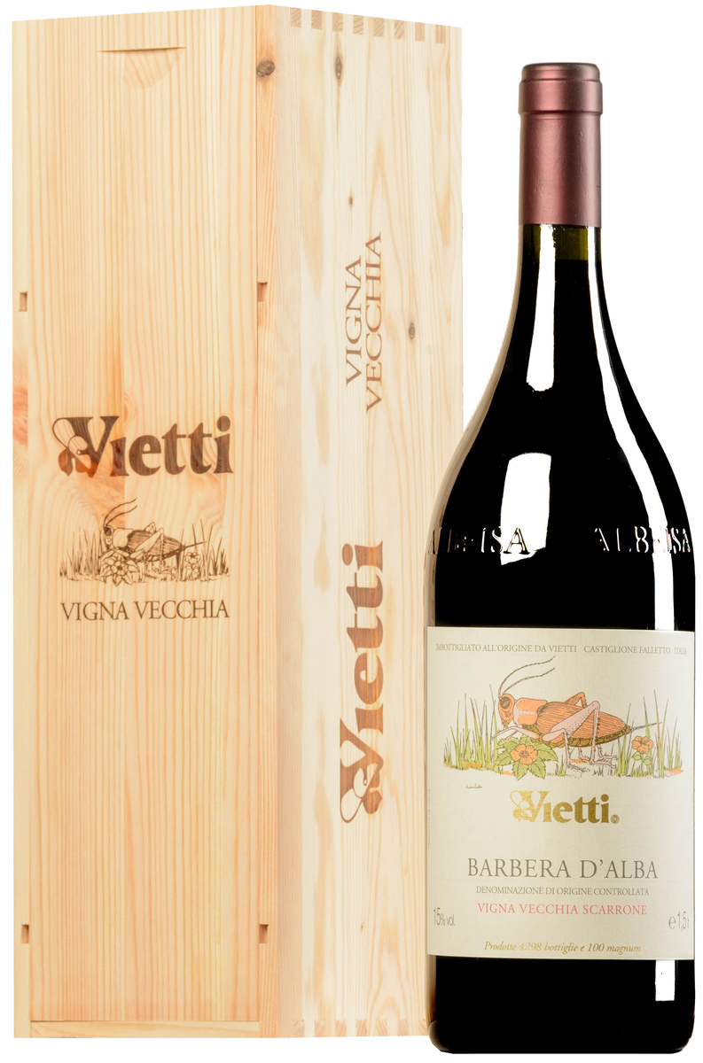 "Scarrone Vigna Vecchia" Barbera d'Alba DOC 2021 (BIO) MAGNUM in OWC ...