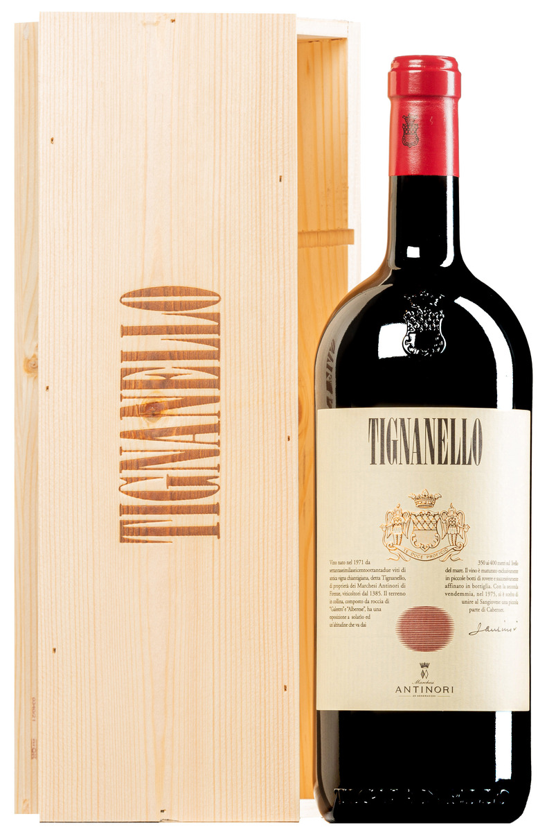 "Tignanello" Toscana IGT 2020 MAGNUM in Original-Holzkiste | Toskana ...