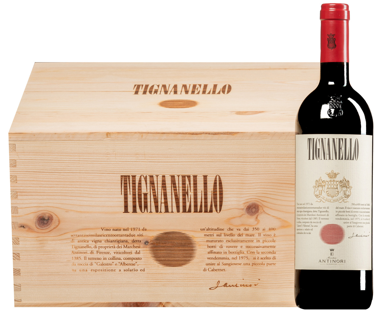 "Tignanello" Toscana IGT 2022 6 bottles in OWC | Tuscany | Superiore.de