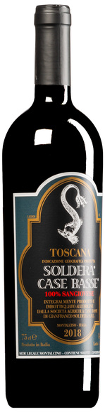100% Sangiovese Soldera Case Basse Toscana IGP 2018 | Tuscany ...