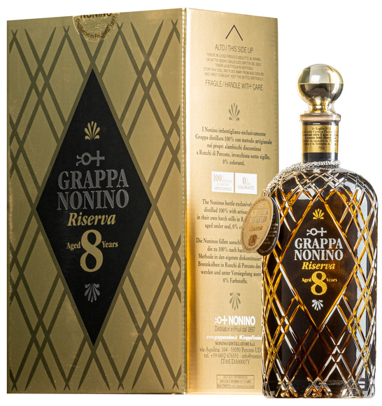 Grappa "8 anni" Riserva in gift box | Superiore.de