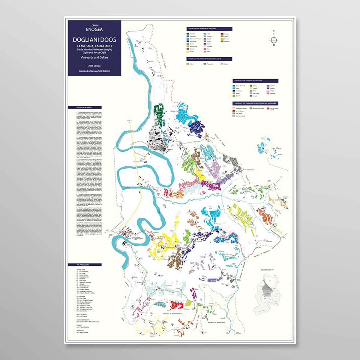 ENOGEA Map "Dogliani DOCG" (EN) | Superiore.de
